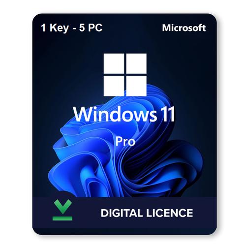 Jual Product Key Win 11 Pro Retail Volume 1 Key 5 Komputer/Laptop ...