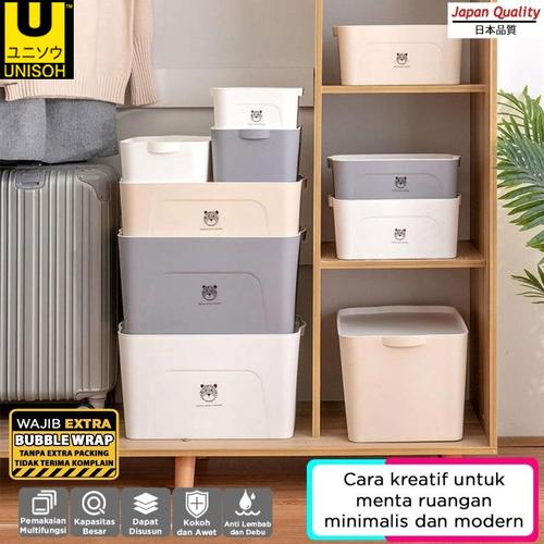 Promo UNISOH Kotak Penyimpanan Storage Box Multifungsi Ukuran Besar ...