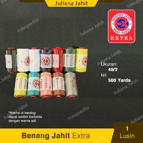 Jual Benang Jahit Extra 500 Yard Lusin Lusinan - Jakarta Timur ...