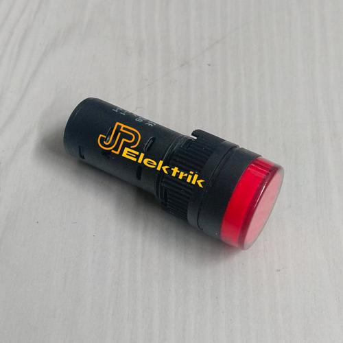 Jual Pilot lamp Panel LED 16mm 220V AC / Lampu Indikator Panel 16mm ...