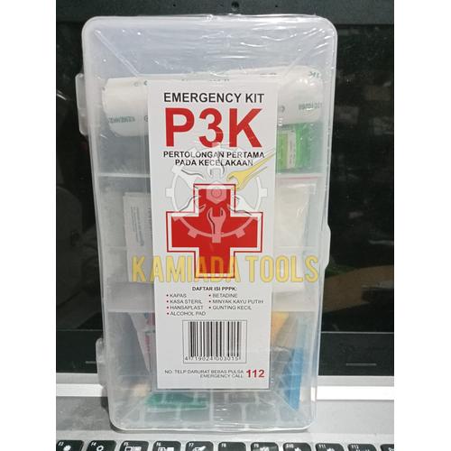 Jual Kotak P3K + Isi/Kotak Obat P3K/P3K First Aid Kit - Kota Pekanbaru ...