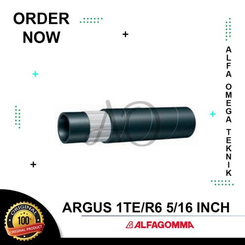 Jual SELANG 5/16 INCI ALFAGOMMA ARGUS R6 KARET BENANG HOSE RUBBER 08MM ...
