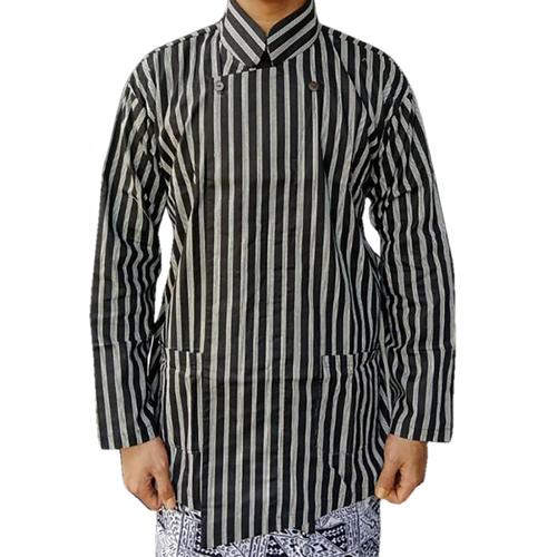 Jual Lurik model Surjan Jawa - Hitam, XXL - Kab. Bantul - sumbermili ...