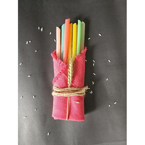 Jual Sedotan Beras Straw Me - No Wrapping Box Mix Color S/M/L - M 11mm ...