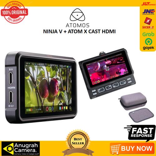 Jual Atomos Ninja V 5 inch 4K HDMI + AtomX Cast HDMI Recording Monitor - Kota Bandung - Anugrah ...