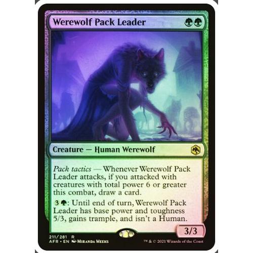 Jual MTG | Werewolf Pack Leader | Adventures in the Forgotten Realms ...