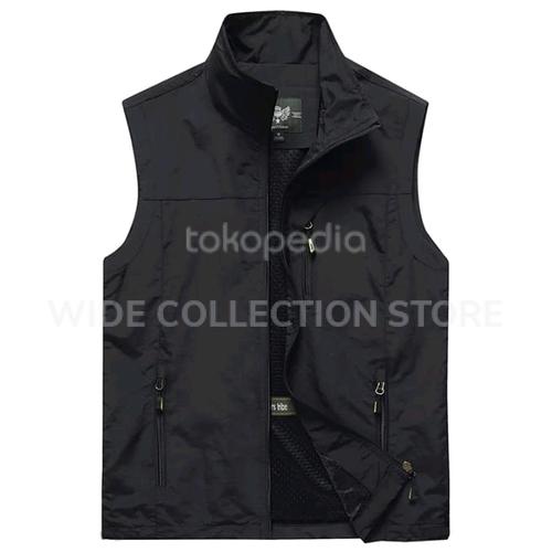 Jual rompi pria keren/rompi pria vest - Abu-abu, XXL - Kab. Garut ...