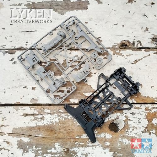 Jual Tamiya Chassis Super X / SX Reinforced Carbon + Gear Box Made In ...