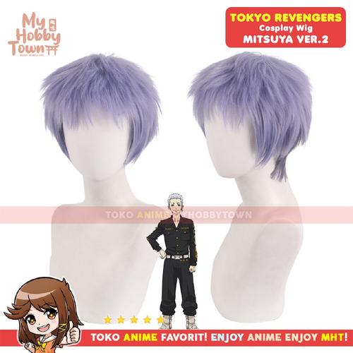 Jual Wig Cosplay Anime Tokyo Revengers : Mitsuya Takashi Rambut Palsu ...