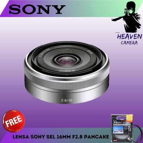 Jual LENSA SONY E 16MM F2.8 / LENSA SONY 16MM F2.8 PANCAKE - BOX PUTIH ...