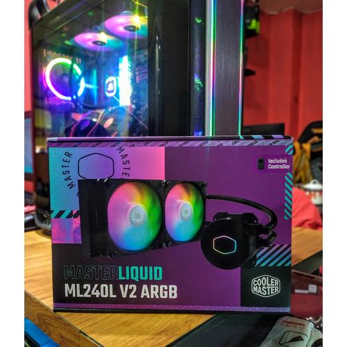 Jual CPU Cooler COOLER MASTER MASTERLIQUID ML240 L V2 ARGB Black ...
