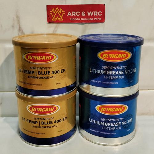 Jual GEMUK GREASE STEMPET BURGARI HI-TEMP 400 EP LITHIUM GREASE 210 GR ...