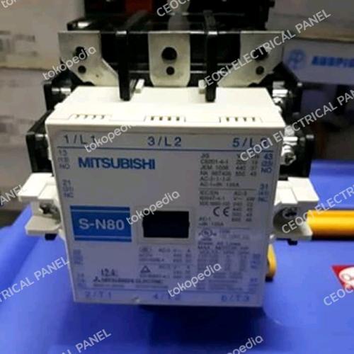 Jual NEW Kontaktor / Contactor Mitsubishi S-N80 SN-80 SN 80 220V,110V,380V - Jakarta Barat ...