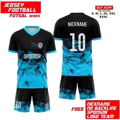 Jual JERSEY FUTSAL CUSTOM NAMA LOGO dan sponsor ( BISA ORDER SATUAN ...