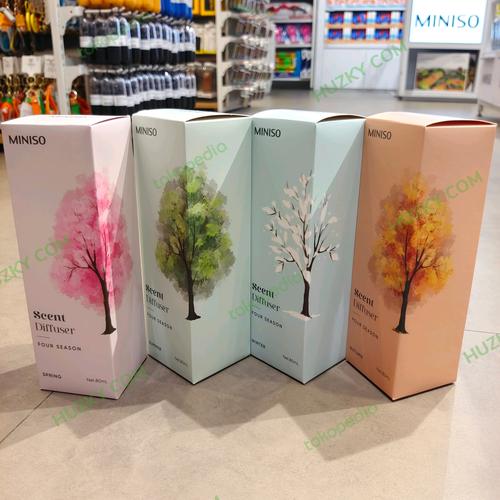 Jual MINISO SCENT DIFFUSER Four Season 80ml Spring Summer Winter Autumn ...