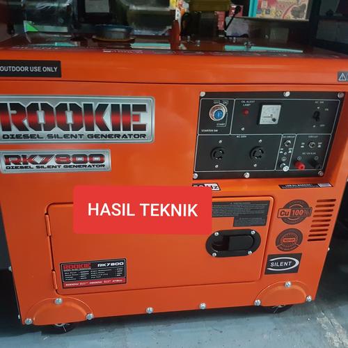 Jual Mesin Generator Listrik Genset 5000 Watt / 7 KVA Disel Solar ...