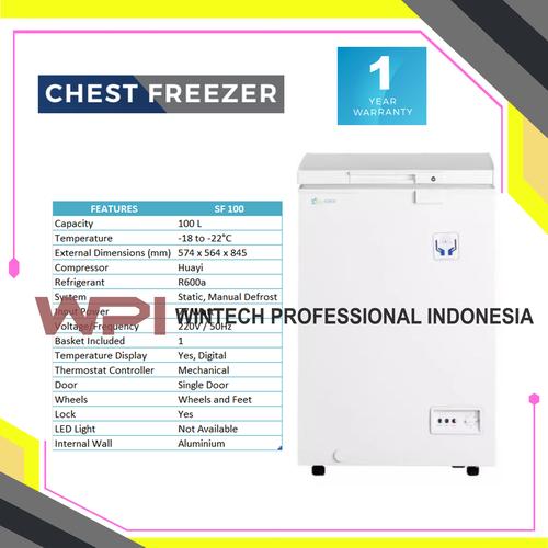 Jual Starcool SF 100 Chest Freezer Box Pendingin Pintu Solid Low Watt ...