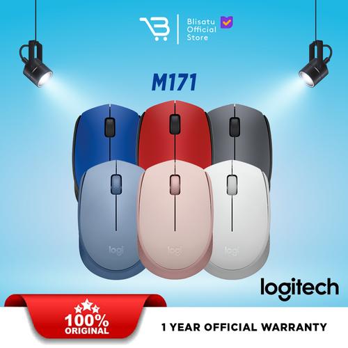 Promo Logitech M171 Mouse Wireless Original - Biru - Jakarta Pusat ...