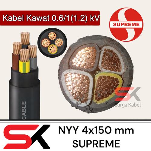 Jual NYY 4x150 mm SUPREME/ kabel power 4 x 150 - kabel listrik tembaga ...
