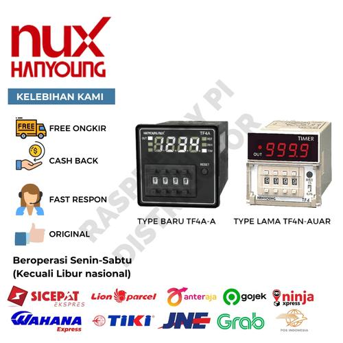 Jual HANYOUNG NUX COUNTER TIMER TF4A-A REPLACEMENT TF4N-AUAR - Jakarta ...