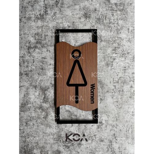Jual Toilet sign, Tanda Rambu Toilet,Unik Akrilik acrylic motif serat ...