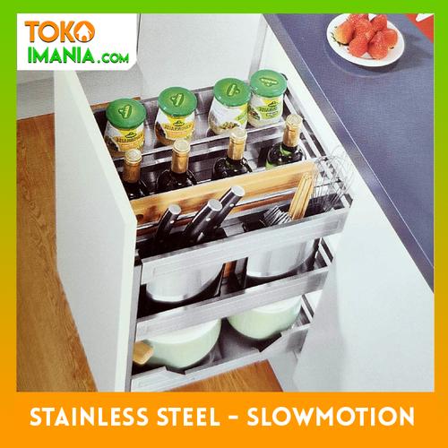Jual RAK TARIK BOTOL BUMBU SERBAGUNA VITCO SS 20540 SM stainless - Kota ...