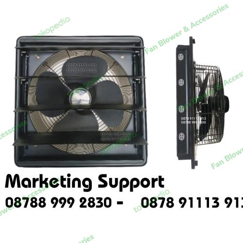 Jual Exhaust Fan Shutter 16 inch 220 volt Wall Mounted exhaust Fan 16 ...