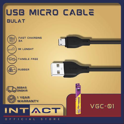 Jual Kabel Data MicroUSB V-GeN VGC-01 Fast Charging QC3.0 3A 1 Meter ...