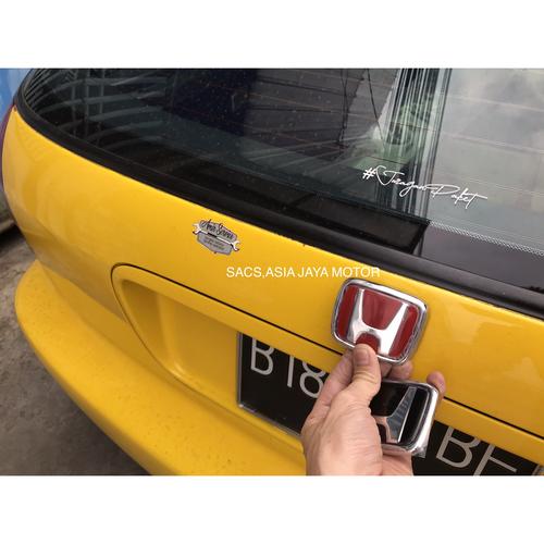 Jual Emblem belakang honda civic ek9 ferio hatchback - Hitam - Kota ...