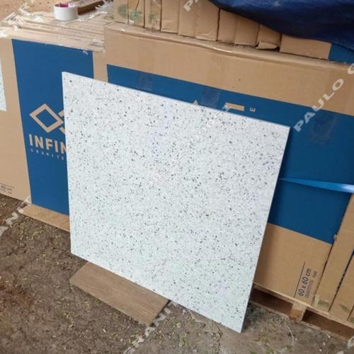 Jual Granit Lantai Dinding Teras 60 x 60 Cm Infinity Terrazo Bone Matt ...