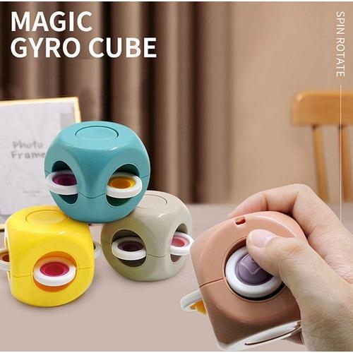 Jual Pop It Fidget Magic Gyro Cube / Popit Spinner Pop Tts Kubus ...