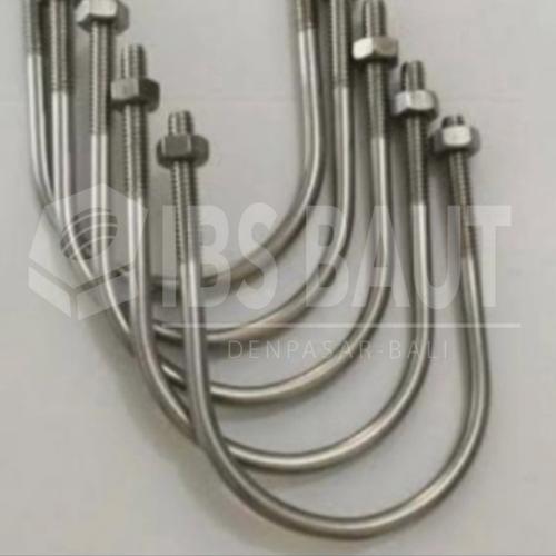Jual U BOLT GALVANIZED / KLEM PIPA / CLAMP UBOLT / BESI ZINC PLATED ...