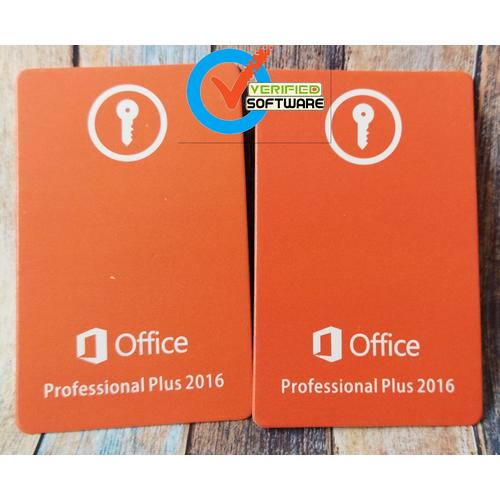 Jual Microsoft Office 2016 Pro Plus Kartu Key Original 1 Device - Kota ...