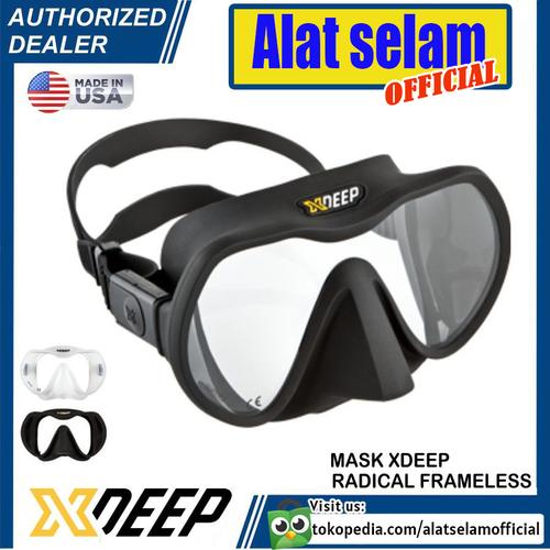 Jual Mask XDeep Diving Radical Frameless Masker Snorkeling Kacamata ...