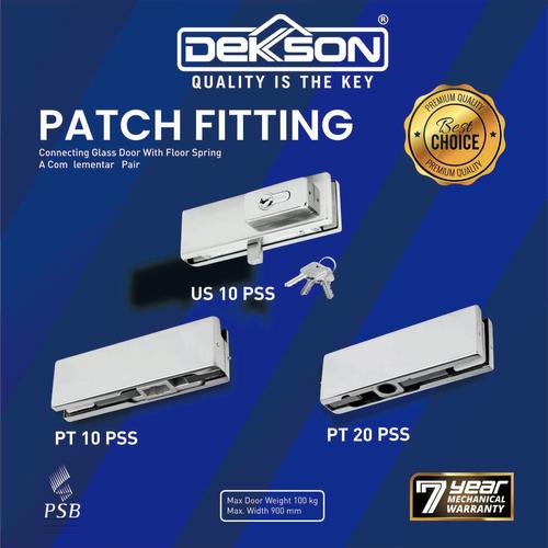 Jual Patch Fitting Dekkson Komplit Set PT10 PT20 US10 Cylinder Dekkson ...