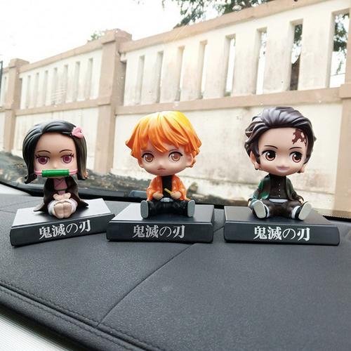 Jual DEMON SLAYER KIMETSU NO YAIBA Figure Miniatur Pajangan Mobil Stand ...