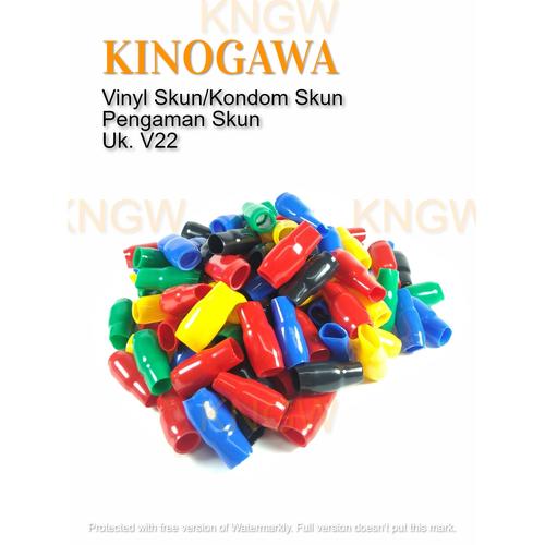Jual Vinyl V22 (isi 10pcs) Skun Kabel - Kondom Skun Vinyl - Pengaman ...