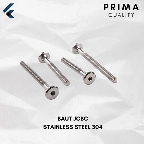 Jual Baut JCBC M6x50 stainless steel 304 -Baut furniture -Baut knockdown - Jakarta Barat ...
