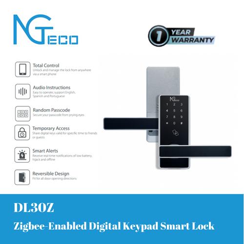 Promo NGTeco Zigbee-Enabled Digital Keypad Smart Lock - Jakarta Barat ...