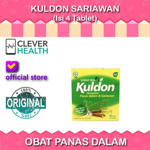 Jual KULDON SARIAWAN 4 TABLET / OBAT SARIAWAN / OBAT HERBAL - Jakarta ...