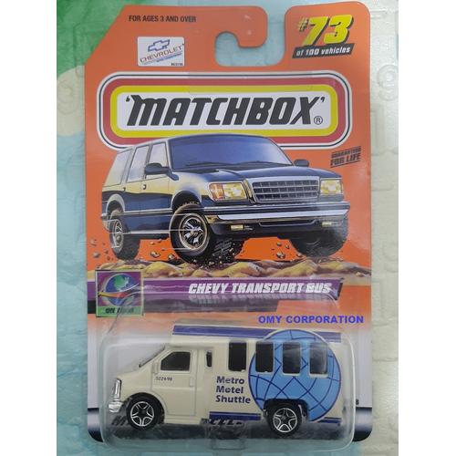 Jual Hot Wheels Matchbox Chevy Transport Bus krem metro motel shuttle ...
