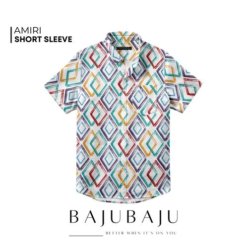 Jual Kemeja Full Print Motif Ethnic - AMIRI - L - Kab. Karawang ...