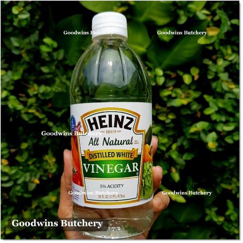 Jual Heinz DISTILLED WHITE VINEGAR cuka putih USA 16fl.oz 473ml - Kota ...