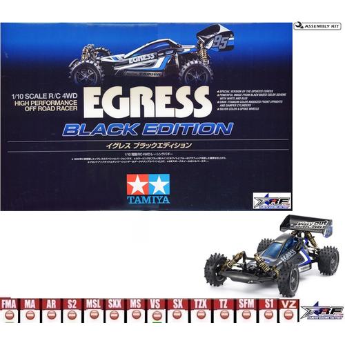 Jual TAMIYA 47489 1/10 R/C 4WD OFF ROAD RACER EGRESS BLACK EDITION ...
