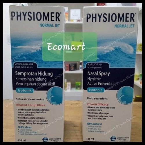 Jual Physiomer Normal Jet Nasal Hygiene 135 Ml Dulu Respimer Normal Jet ...