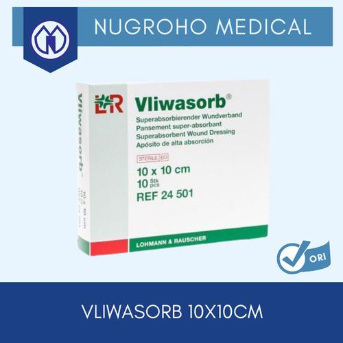 Jual Vliwasorb 10x10cm spon luka 1 lembar / Vliwasorb 20x20cm 1 lembar ...