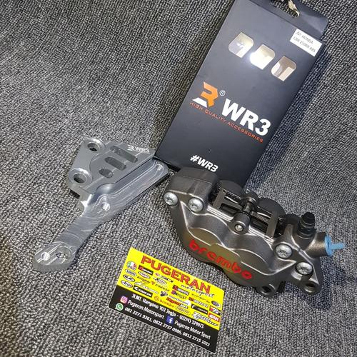 Jual KALIPER BREMBO 4 PISTON PLUS BRACKET WR3 HONDA CBR250RR ABS - Kota Yogyakarta - PUGERAN ...