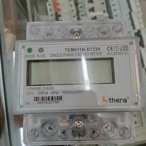 Jual Kwh meter thera 1 phase TEM011N-D7220 digital direct - Jakarta ...