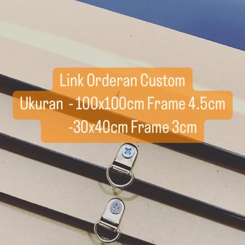 Jual Bingkai Foto Frame Poster Custom Link Orderan - Kota Bekasi ...