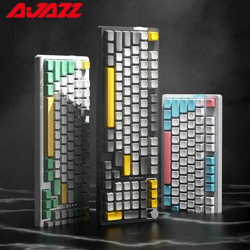 Jual AJAZZ AK966 Wireless Mechanical Keyboard RGB Hot-swappable with ...
